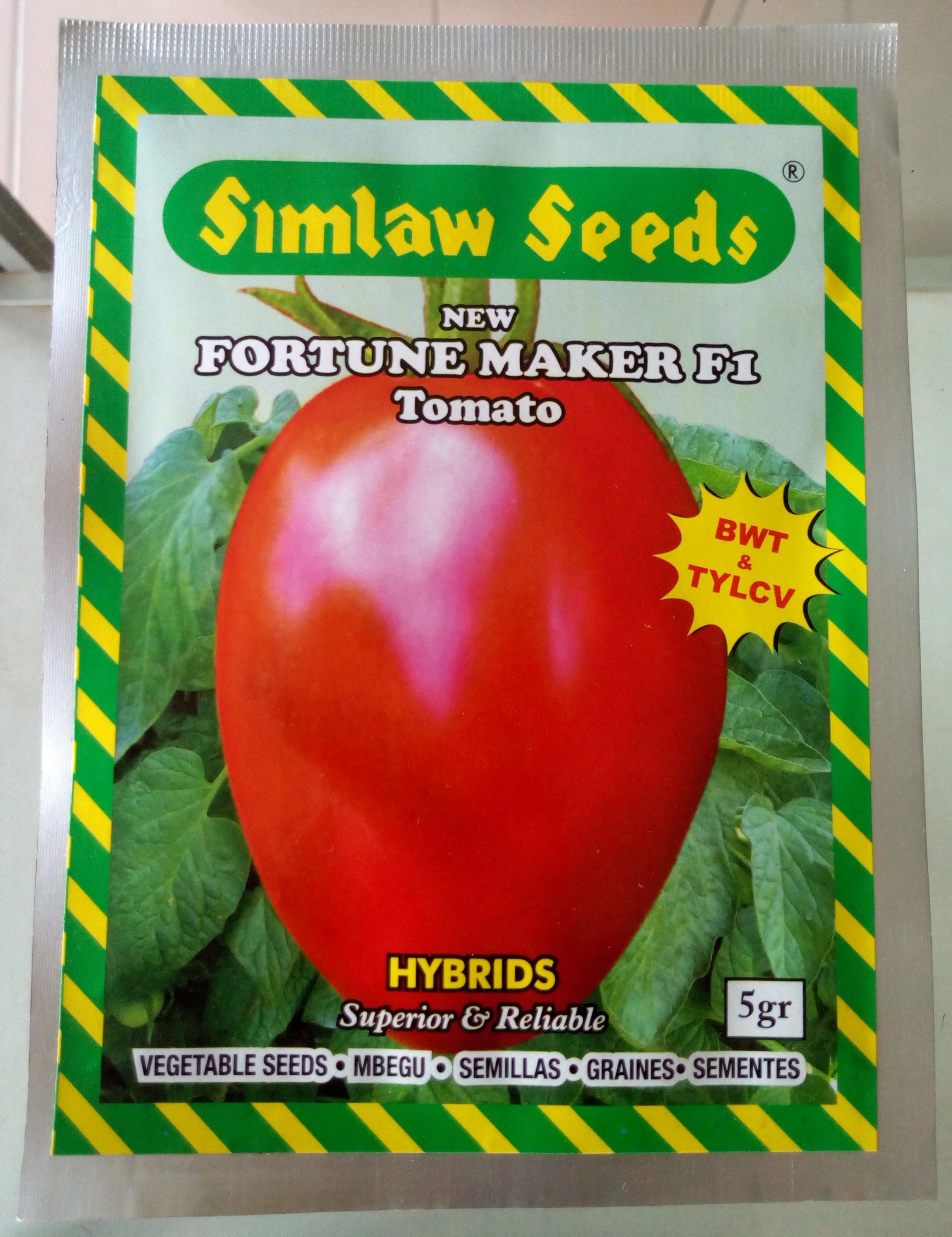 New Fortune Maker F1 Tomato Seeds - Famunera